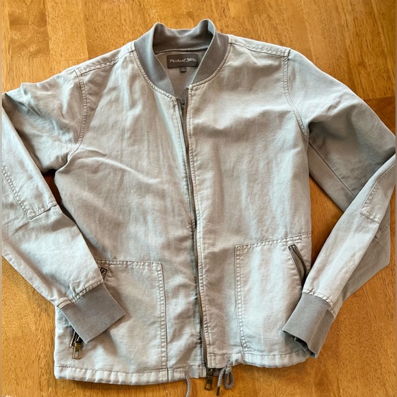 Michael Stars | Jackets & Coats | Michael Stars Cotton Blend Bomber ...